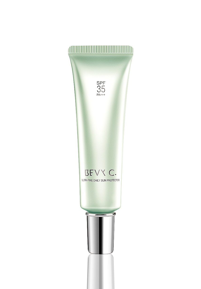 輕透裸肌防護隔離霜(綠)SPF35 PA+++ 30mL-粉刺控油－無油淨痘|BEVY C.